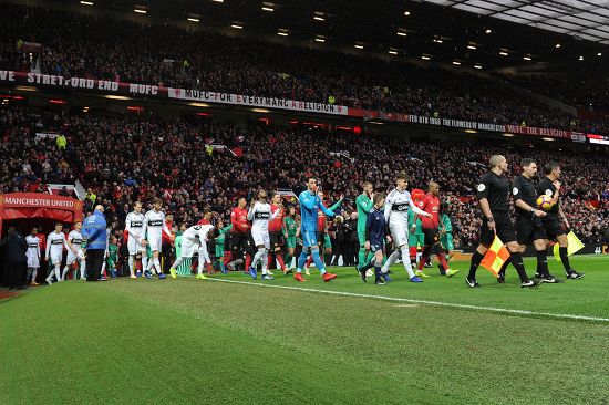 Teams Walk Out Onto Pitch Editorial Stock Photo - Stock Image ...