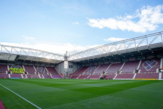 General View Inside Tynecastle Stadium Edinburgh Editorial Stock Photo ...