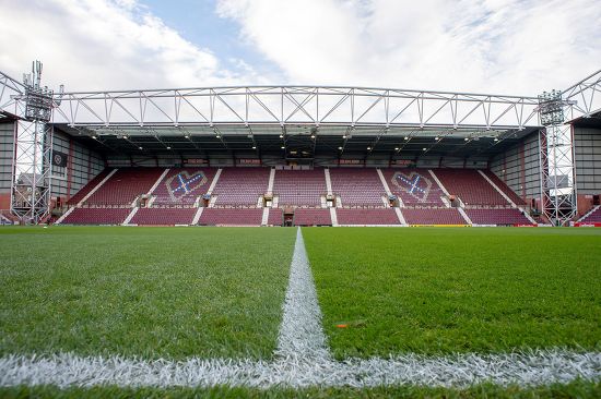 General View Inside Tynecastle Stadium Edinburgh Editorial Stock Photo ...