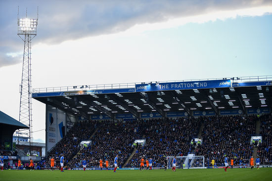 Fratton Park Stadium View Fratton End Editorial Stock Photo - Stock ...