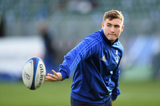 Jordan Larmour Leinster Rugby Action Prior Editorial Stock Photo ...