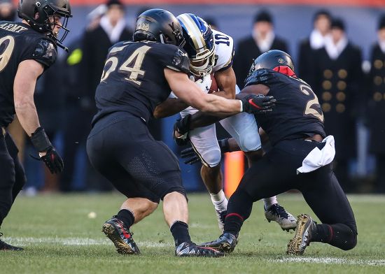 Navy Midshipmen Quarterback Malcolm Perry 10 Editorial Stock Photo ...