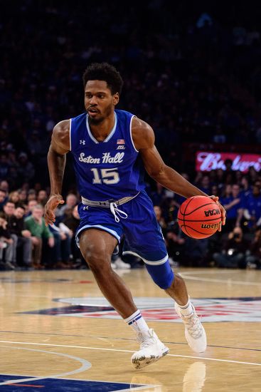Seton Hall Pirates Forward Taurean Thompson Editorial Stock Photo ...