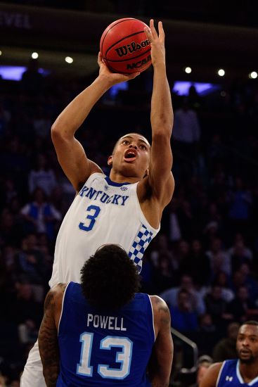 Kentucky Wildcats Guard Keldon Johnson 3 Editorial Stock Photo - Stock ...