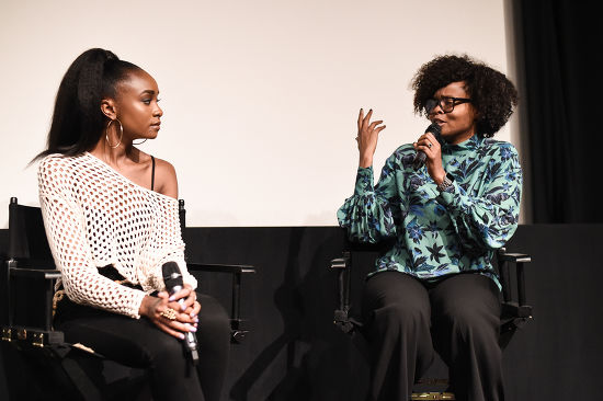 Kiki Layne Left Jacqueline Coley Annapurna Editorial Stock Photo ...