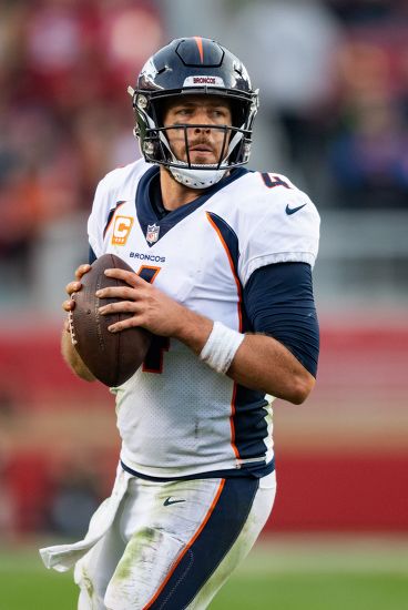 Denver Broncos Quarterback Case Keenum 4 Editorial Stock Photo - Stock ...