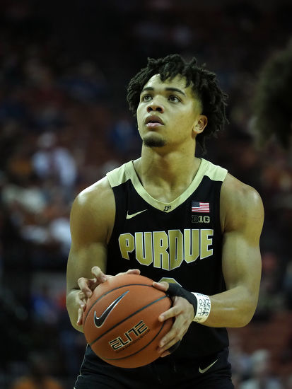 Carsen Edwards 3 Purdue Boilermakers Action Editorial Stock Photo ...