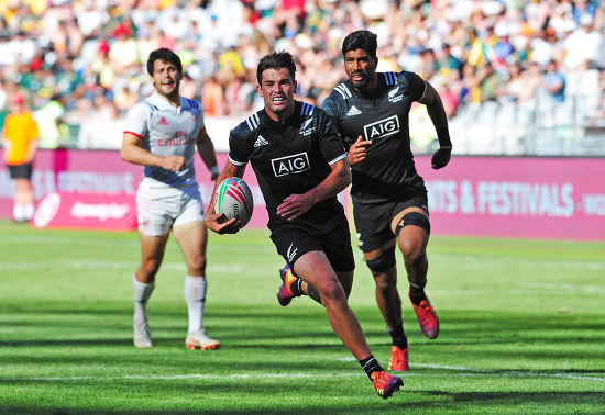 Andrew Knewstubb C New Zealand Scores Editorial Stock Photo - Stock ...