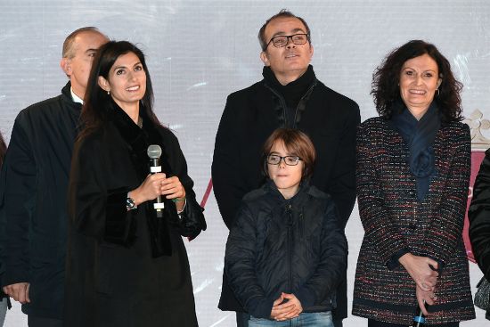 Mayor Virginia Raggi Her Son Matteo Editorial Stock Photo - Stock Image ...