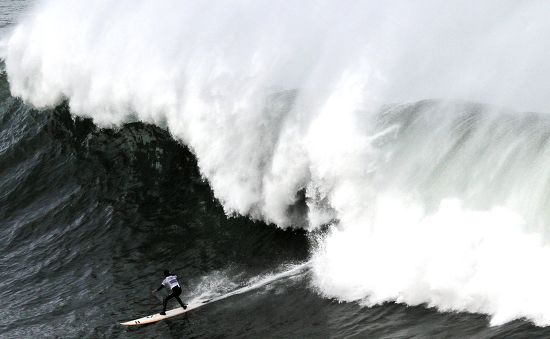 French Surfer Pierre Rollet Action During Editorial Stock Photo - Stock ...