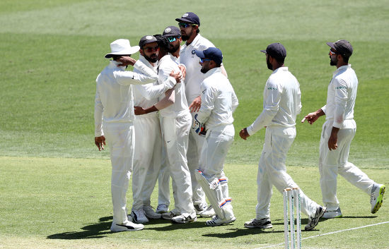 Jasprit Bumrah India Celebrates Taking Wicket Editorial Stock Photo ...