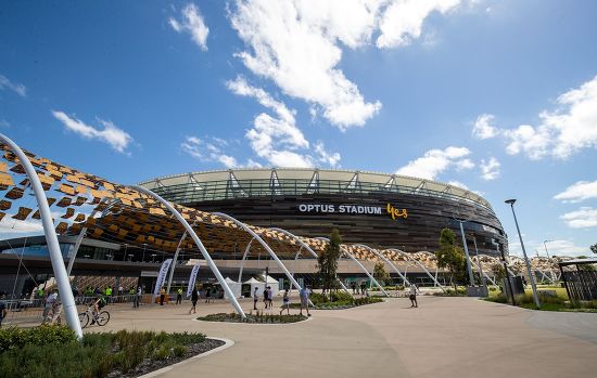 General View Optus Stadium Editorial Stock Photo - Stock Image ...
