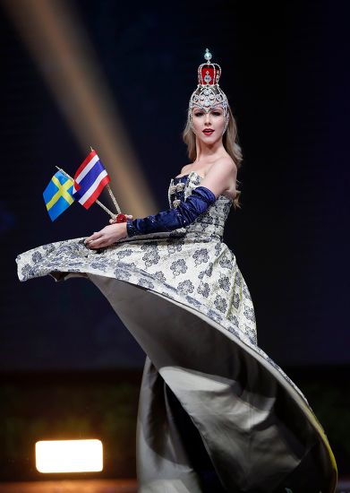 Miss Sweden Emma Strandberg Poses Her Editorial Stock Photo - Stock ...