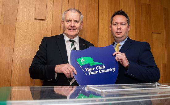 Irfu President Ian Mcilrath Cathal Kelly Editorial Stock Photo - Stock ...