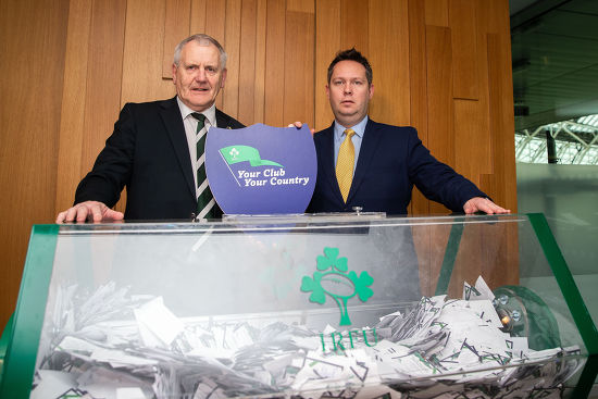 Irfu President Ian Mcilrath Cathal Kelly Editorial Stock Photo - Stock ...