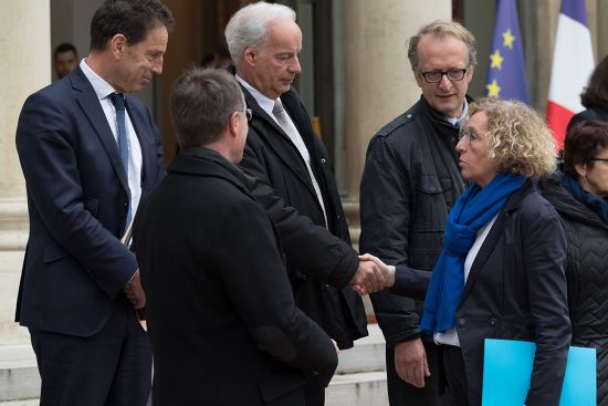 Geoffroy Roux De Bezieux Medef Francois Editorial Stock Photo - Stock ...