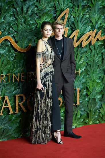 Kaia Gerber Her Brother Presley Gerber Editorial Stock Photo - Stock ...