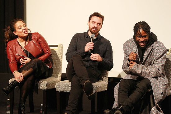 Luna Lauran Velelz Jake Johnson Shameik Editorial Stock Photo - Stock ...