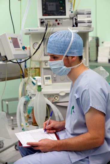Model Released Anesthetist Operating Room Czech Editorial Stock Photo ...