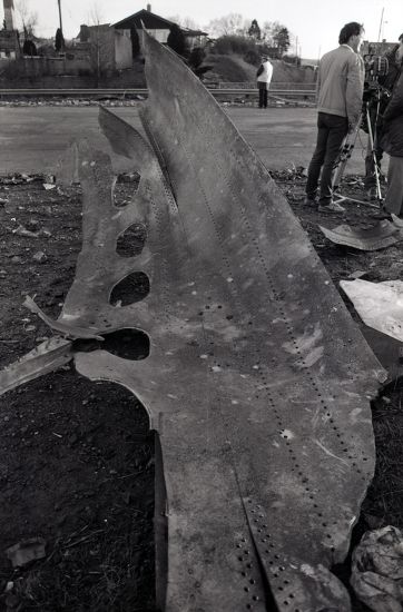 Aftermath Lockerbie Bombing Pan Flight 103 Editorial Stock Photo ...