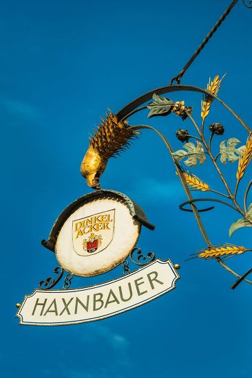 Hanging Shop Sign Haxenbauer Munich Upper Editorial Stock Photo - Stock ...