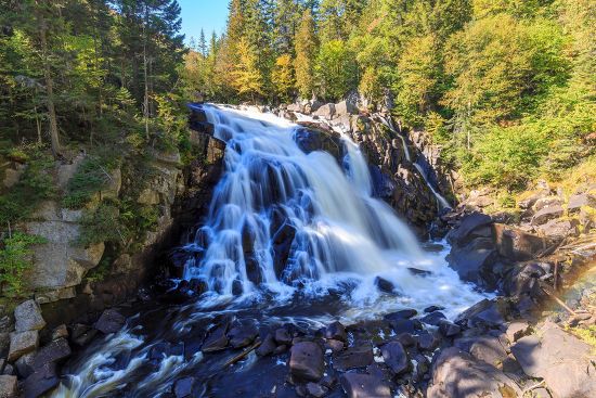 Chute Du Diable Waterfall Riviere Du Editorial Stock Photo - Stock ...