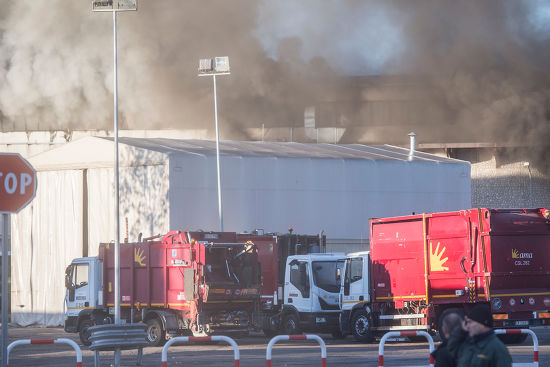 Rescues By Firefighters Carabinieri Fire Happened Editorial Stock Photo ...