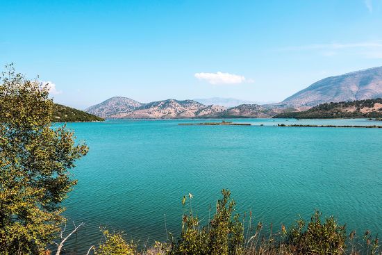 Butrint Lake Saltwater Lagoon Butrint National Editorial Stock Photo ...