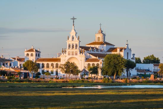 El Rocio Village El Rocio Hermitage Editorial Stock Photo - Stock Image ...
