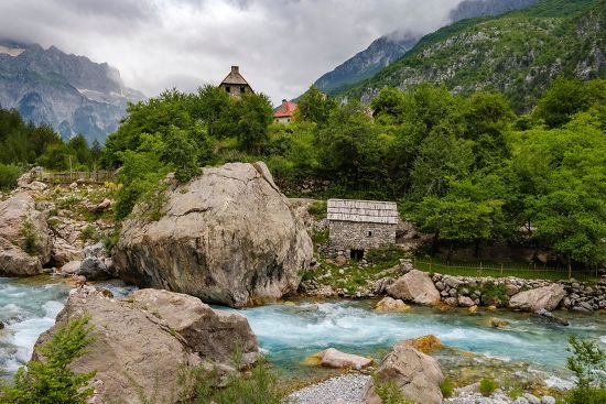 River Theth Theth National Park Theth Editorial Stock Photo - Stock ...