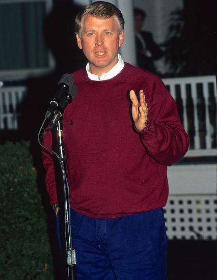 Vicepresident James Danforth Dan Quayle United Editorial Stock Photo ...
