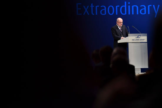 Linde Ags Ceo Aldo Belloni Speaks Editorial Stock Photo - Stock Image ...