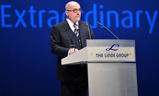 Linde Ags Ceo Aldo Belloni Speaks Editorial Stock Photo - Stock Image ...