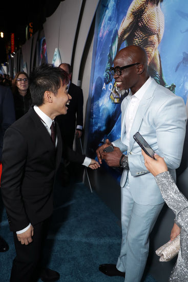 James Wan Writerdirector Djimon Hounsou Editorial Stock Photo - Stock ...