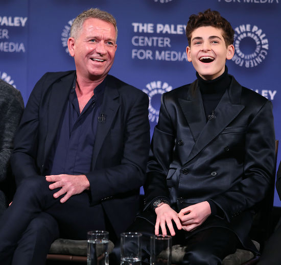 Sean Pertwee David Mazouz Editorial Stock Photo - Stock Image ...