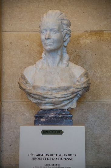 Olympe De Gouges Statue Seen National Editorial Stock Photo - Stock ...