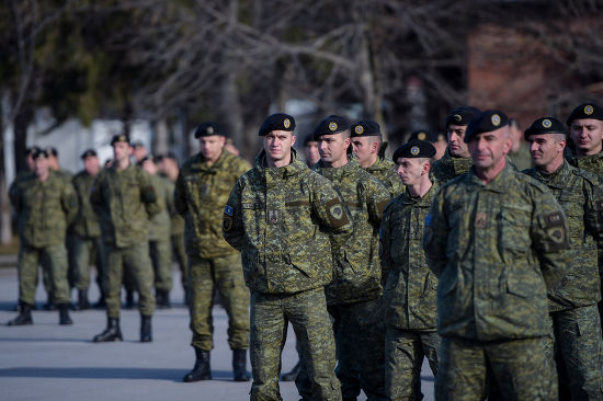 Members Kosovo Security Force Ksf Take Editorial Stock Photo - Stock ...