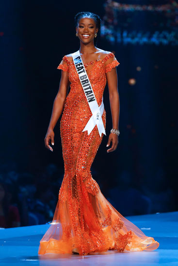 Miss Great Britain Dee Ann Kentish Editorial Stock Photo - Stock Image ...