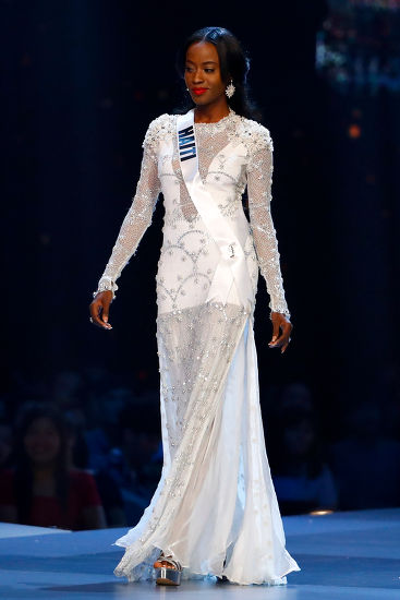 Miss Haiti Samantha Colas Walks On Editorial Stock Photo - Stock Image ...