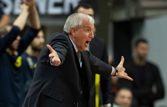 Fenerbahces Head Caoch Zelimir Obradovic Reacts Editorial Stock Photo ...