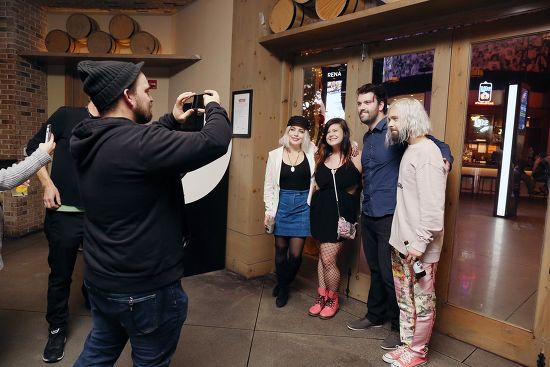 Flora Cash Cole Randall Shpresa Lleshaj Editorial Stock Photo - Stock ...