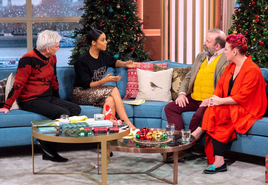 Phillip Schofield Rochelle Humes Dick Strawbridge Editorial Stock Photo ...