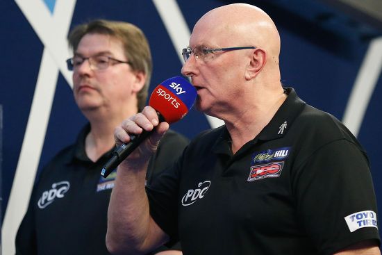 Darts Caller Paul Hinks During Pdc Editorial Stock Photo - Stock Image ...