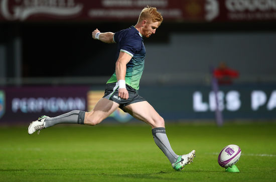 Perpignan Vs Connacht Connachts Darragh Leader Editorial Stock Photo ...