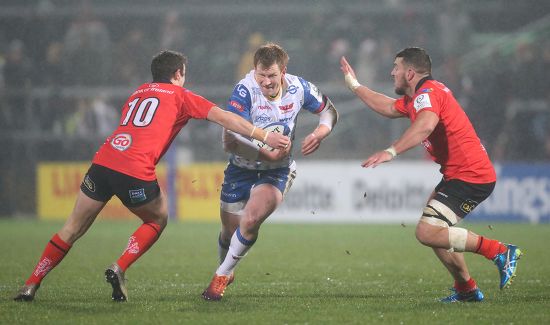 Ulster Billy Burns Sean Reidy Tackle Editorial Stock Photo - Stock ...