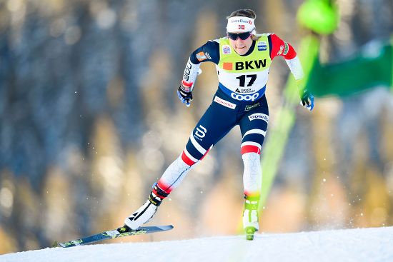 Maiken Caspersen Falla Norway Action During Editorial Stock Photo ...