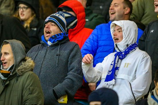 Cardiff City Fans During Premier League Editorial Stock Photo - Stock ...