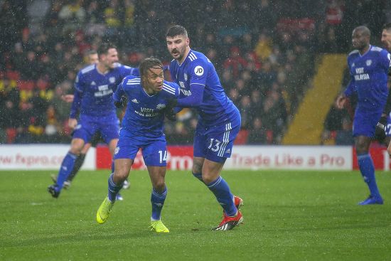 Cardiff City Midfielder Bobby Reid 14 Editorial Stock Photo - Stock ...