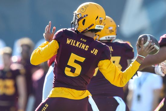 Arizona State Sun Devils Quarterback Manny Editorial Stock Photo ...