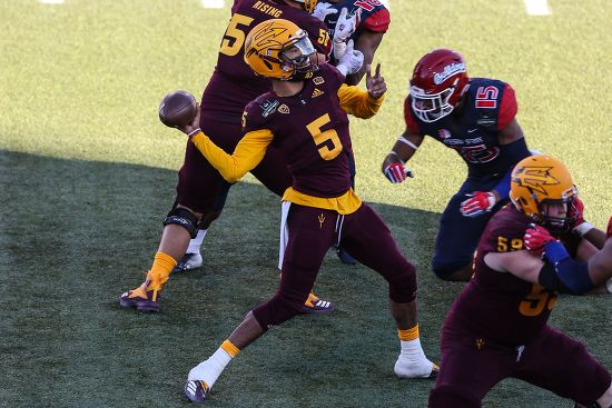 Arizona State Sun Devils Quarterback Manny Editorial Stock Photo ...